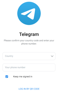 Telegram Login and Sign-up: Create a Telegram Account