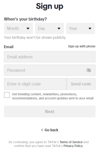 TikTok Login and Sign Up: Step-by-Step Guide