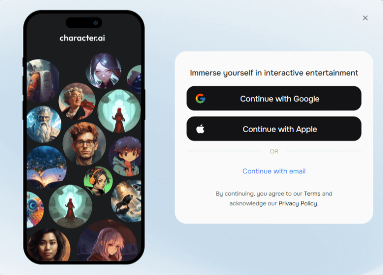Character AI Login/Sign-up Tutorial for Beginners