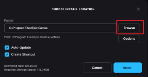 Change Epic Games Install Location: Easy Tutorial