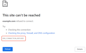 ERR_CONNECTION_REFUSED: 10 formas de solucionar este error