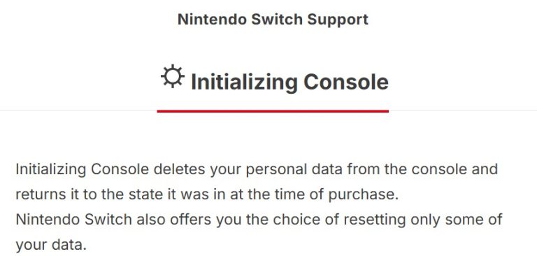 How to Reset a Nintendo Switch: A Step-by-Step Guide