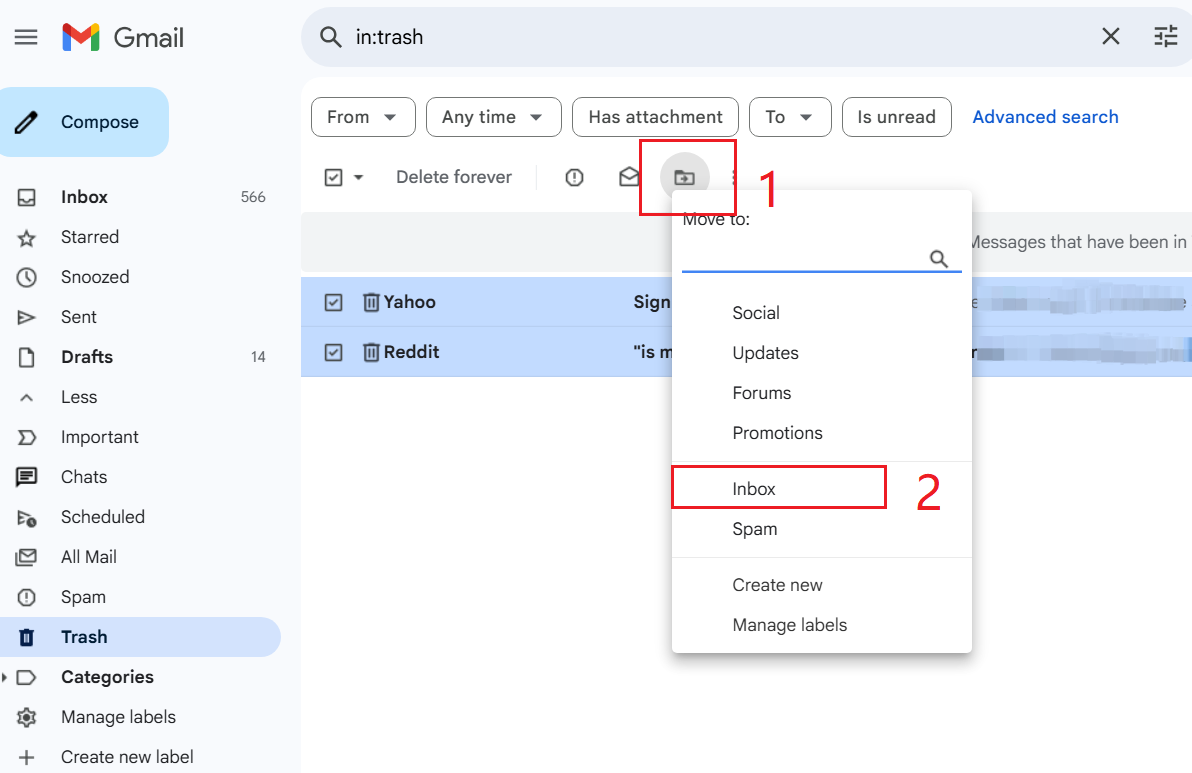 How to Recover Deleted Emails from Gmail and Outlook