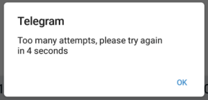 Quick Fix Telegram “Too Many Attempts” Error (2025)