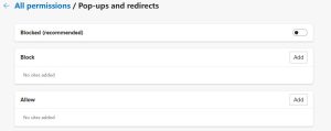 How to Disable Pop-Up Blocker in Your Web Browsers?