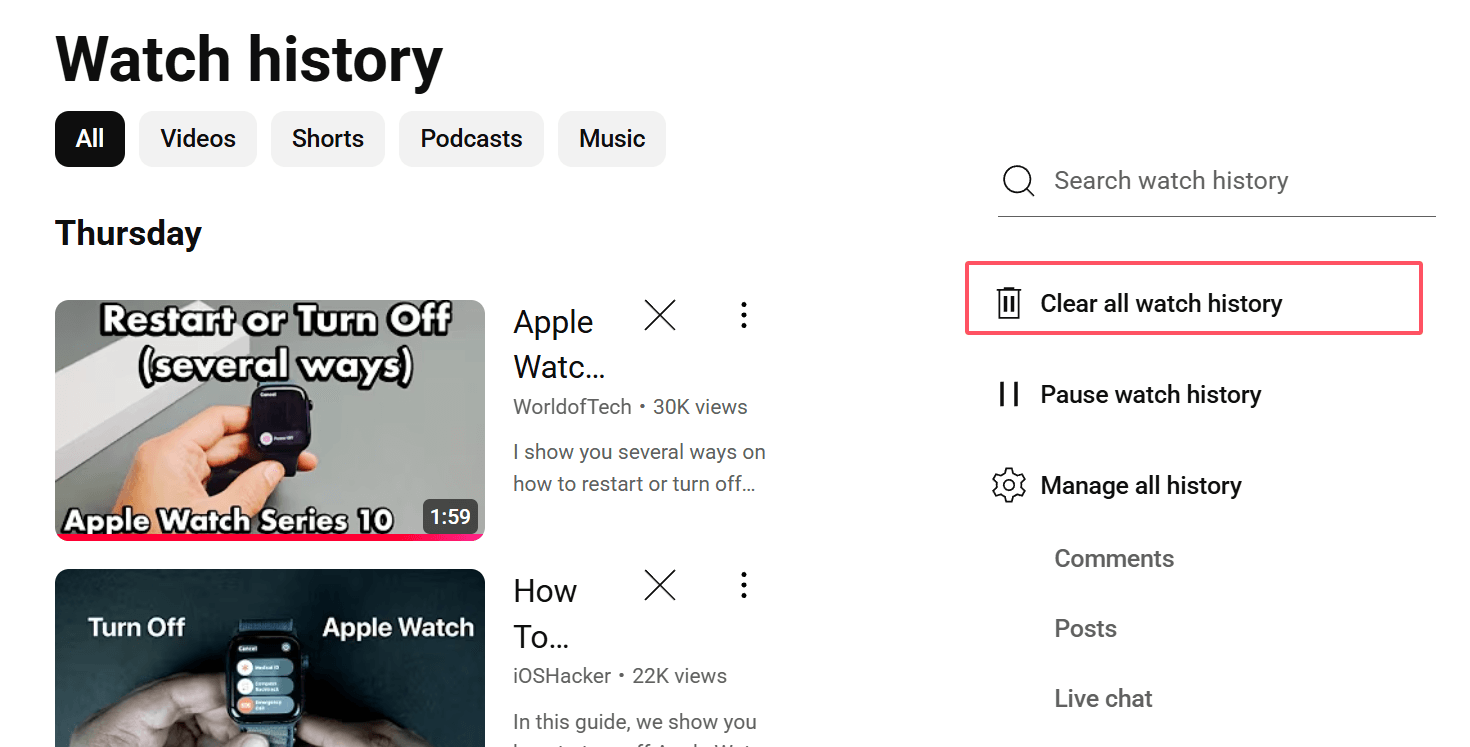 How to Clear YouTube Search History - Full Guide (2026)