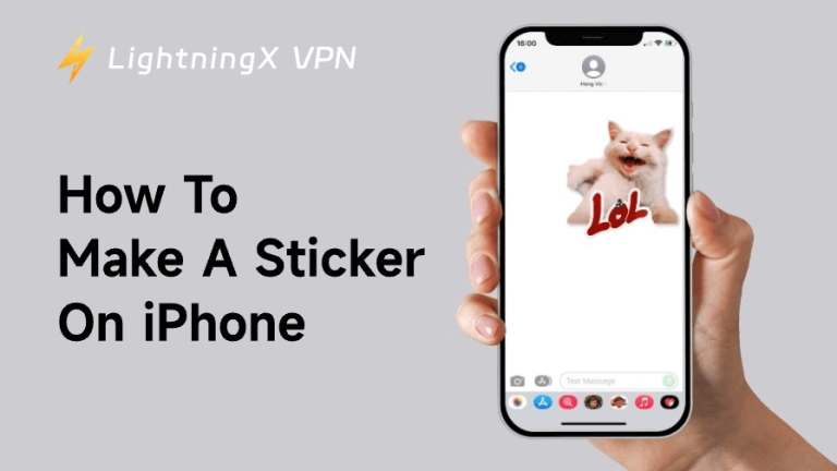 Cómo hacer stickers en iPhone: 4 métodos gratuitos
